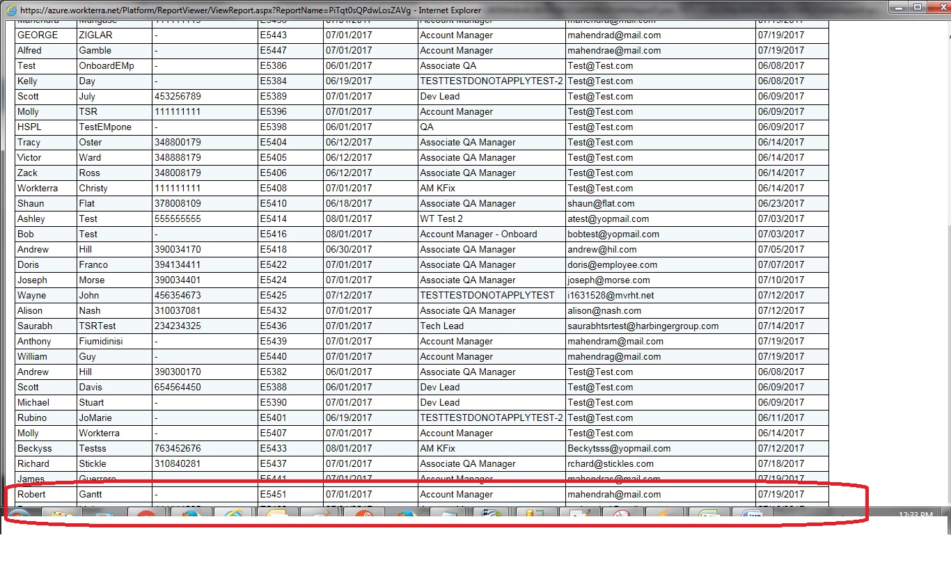 Nf 3876 Tsr Integrationob Reportspending Admin Review Reportrecords Are Getting Clipped Off